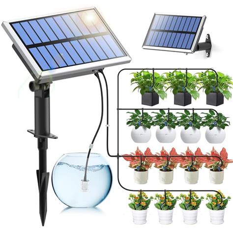 Raintpoint Solar Drip Irrigation Kit Smart Automatic Garden Irrigation