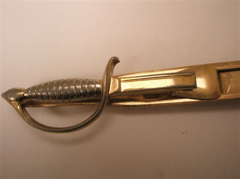 Cavalry Officer Cutlass Sabre Sword Vintage Large Swa… Gem