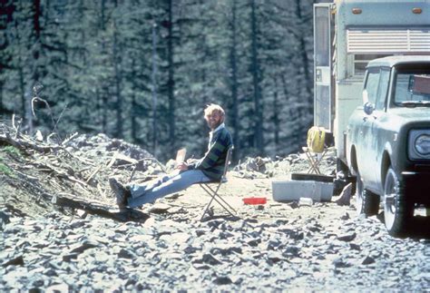 Last Known Photograph Of Vulcanologist David Johnston At Coldwater Ii