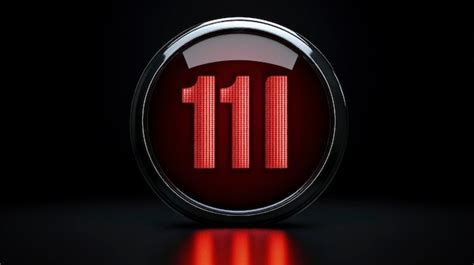 Digital Clock Showing 1159 With Seconds Ticking Down Festive New Years