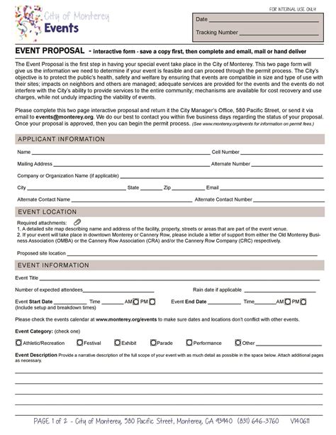 38 Best Event Proposal Templates And Free Examples Templatelab