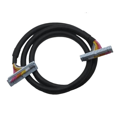 Idc40 Male To 40p Terminal Block Breakout Board Idc40 Connector 1m Plc Relay Adapter Din Rail