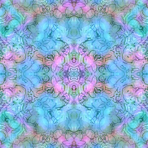 Space Flower Texture Diffuse Map