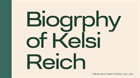 Kelsi Reich Married