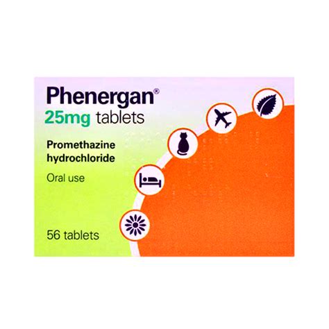 Phenergan 25mg Tab X56