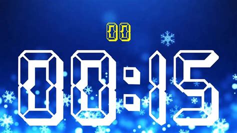 15 Minute Digital Timer Count Down Countdown Timer 15 Min 4k