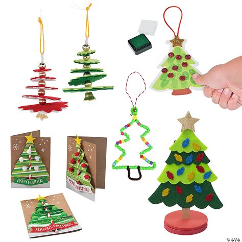 Bulk Christmas Tree Craft Kit For 12