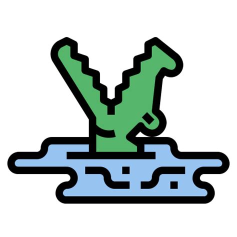 Crocodile Free Animals Icons