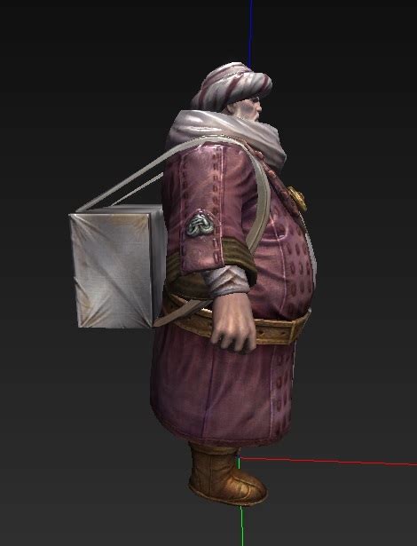 Peddler 3d Model 45 Max Free3d