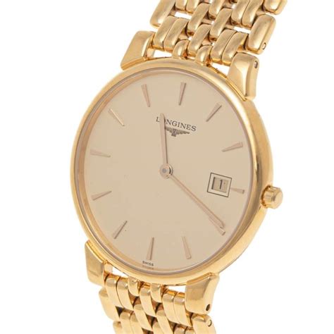 Mens Longines Gold Watch Shops