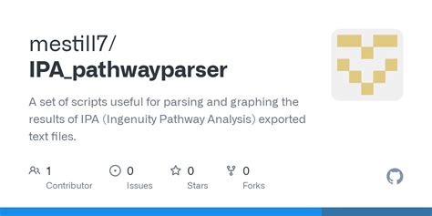 Github Mestill7ipapathwayparser A Set Of Scripts Useful For Parsing And Graphing The