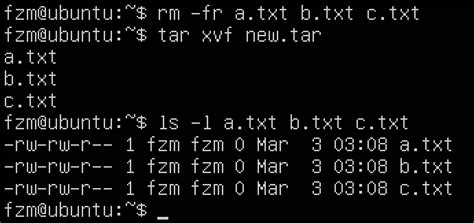 Linux基础第四部分 Linux文件打包和解压缩 Csdn博客