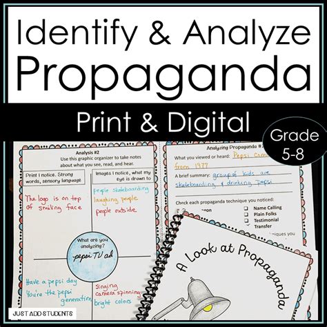 Easy Ways To Teach Types Of Propaganda Just Add Students