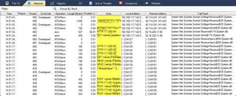 Perfinity Net Runtime Analyzer Features