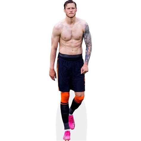 Wout Weghorst Topless Cardboard Cutout