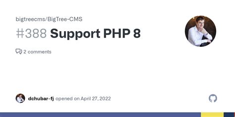 Support PHP Issue Bigtreecms BigTree CMS GitHub