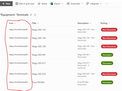 sharepoint microsoft lists picture column no longer displaying