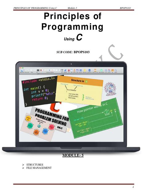 Module-5-Pop - Pesce Engineering C Programming | PDF | Computer Program | Programming