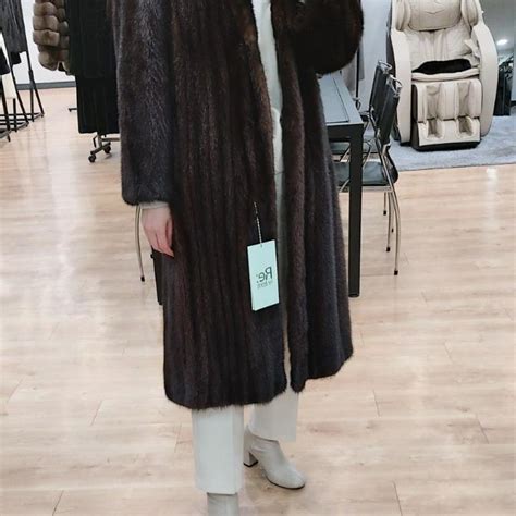 Coat 밍크코트 밍크베스트 사가밍크 롱코트 모피 on Bunjang Global Site