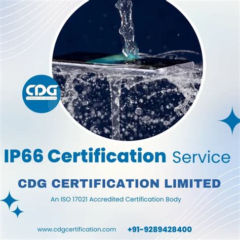 Ip66 Certification Services In India At ₹ 35000 Certificate In New Delhi Id 27135653962