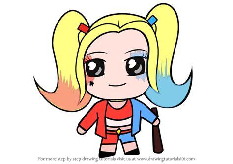 Easy Harley Quinn Drawing