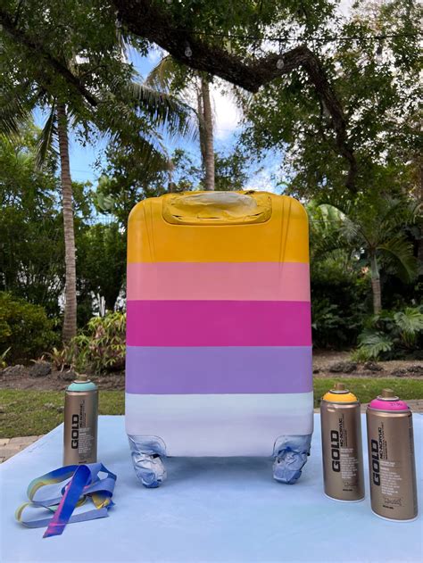 The Rainbow Suitcase Makeover Travel In Style The Way You Want