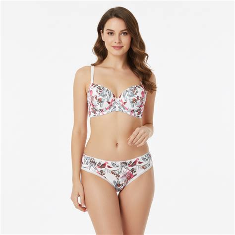 Belleza Lingerie Printed Padded Bra Set A2134 Rios