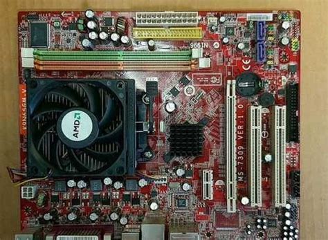 Материнская плата MSI K9N6PGM2-V + процессор AMD A купить | Комьютерные ...