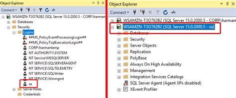 Enable Sa User In Microsoft Sql Fishtank