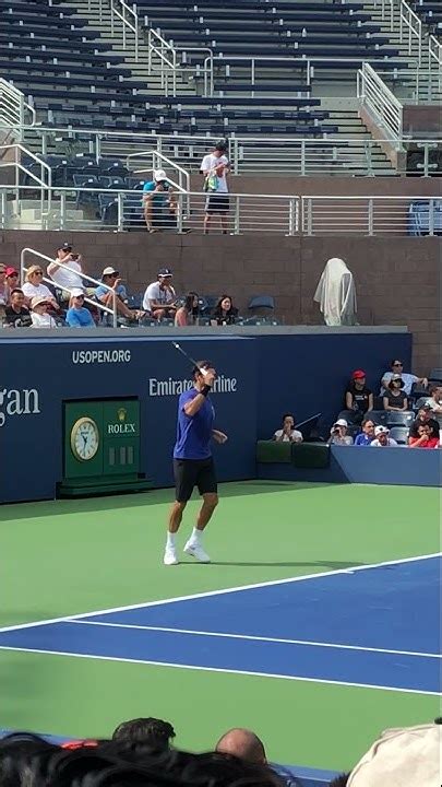 Roger Federer Practice【us Open 2018】shorts Youtube