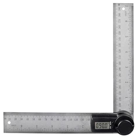 Digital Angle Rule 200mm 8in Rapid Electronics
