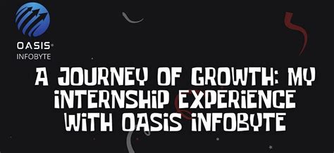 My Oibsip Experience Web Development Internship With Oasis Infobyte