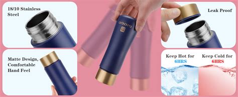 Small Thermo Bottle Slim Mini Vacuum Insulated Water Bottle
