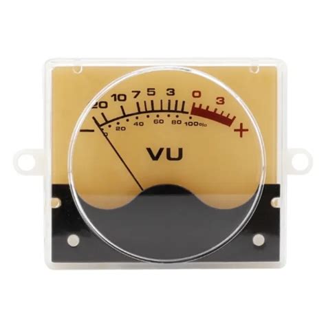 vu meter db sound level stereo amplifier with backlight level meter £11