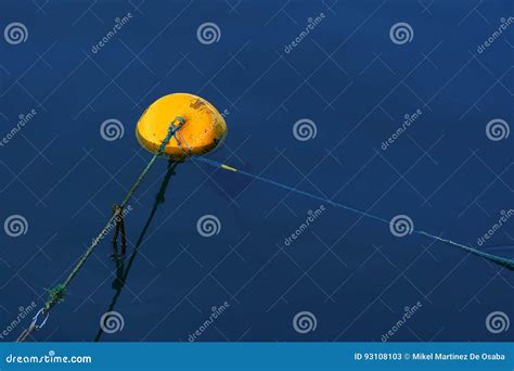 Small Buoy In Bermeo Stock Image Image Of Blue Small 93108103