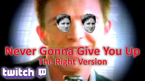 Rick Astley Never Gonna Give You Up Parody Youtube