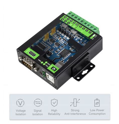 Konwerter Przemysłowy Izolowany RS232/485 - Magazynowanie Energii "DIY ...
