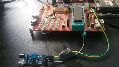 Infrared Obstacles Avoidance Sensor Module Interfacing With Pic
