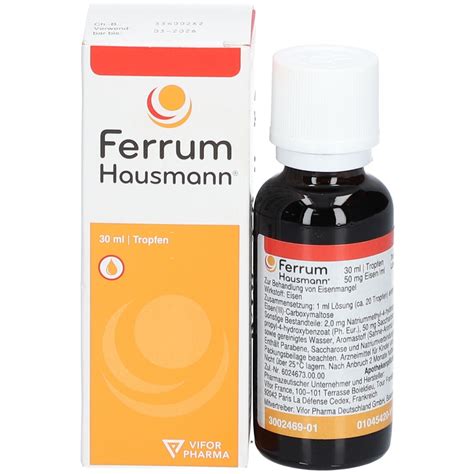 Ferrum Hausmann® Lösung 30 Ml Shop Apotheke