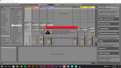 Ableton Live 10 Lite Says My Purchased Plugins Virtual Instruments Need Authorization R Ableton