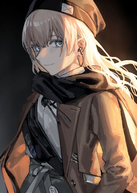 Safebooru 1girl Brown Jacket Closed Mouth Collared Shirt Girls