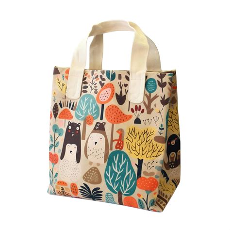 Premium Photo Modern Rectangular Bag With Handles Beach Bag With