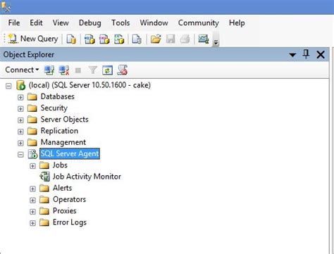 Knowledge Sql Server Agent