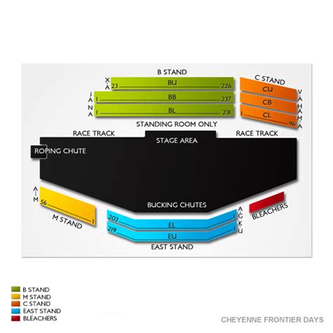 Cheyenne Frontier Days Seating Chart
