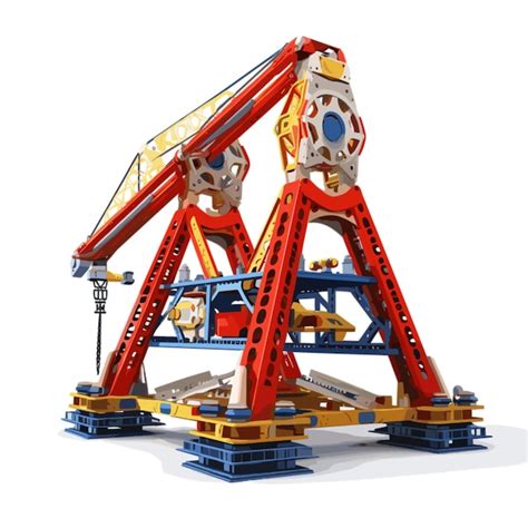 Premium Vector Erector Set Vector On White Background