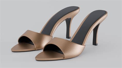 Women Slipper 26 3d Model By Skica 3d