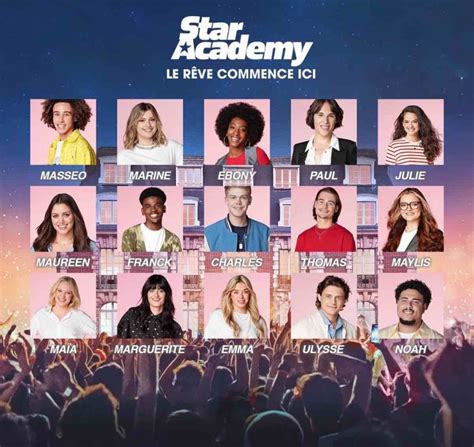 Star Academy 2024 Découvrez Les 15 élèves De La Nouvelle Promotion