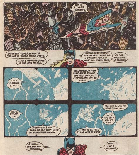 Supergirl Comic Box Commentary 30th Anniversary Crisis On Infinite