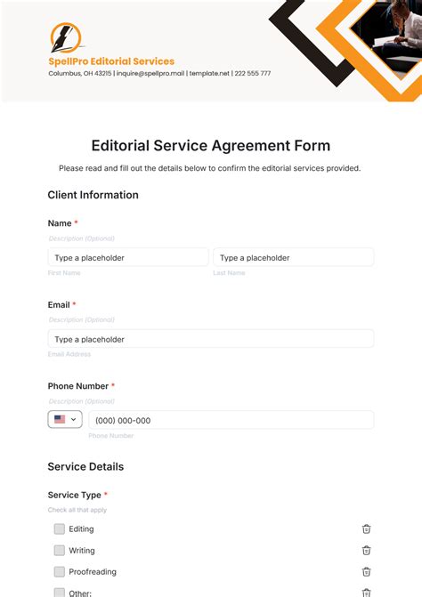 free editor templates to edit online