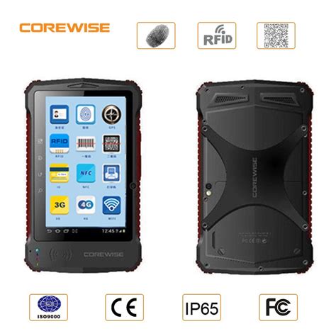 China Android 7′′ Rugged Tablet With Fingerprint Reader Rfid Reader